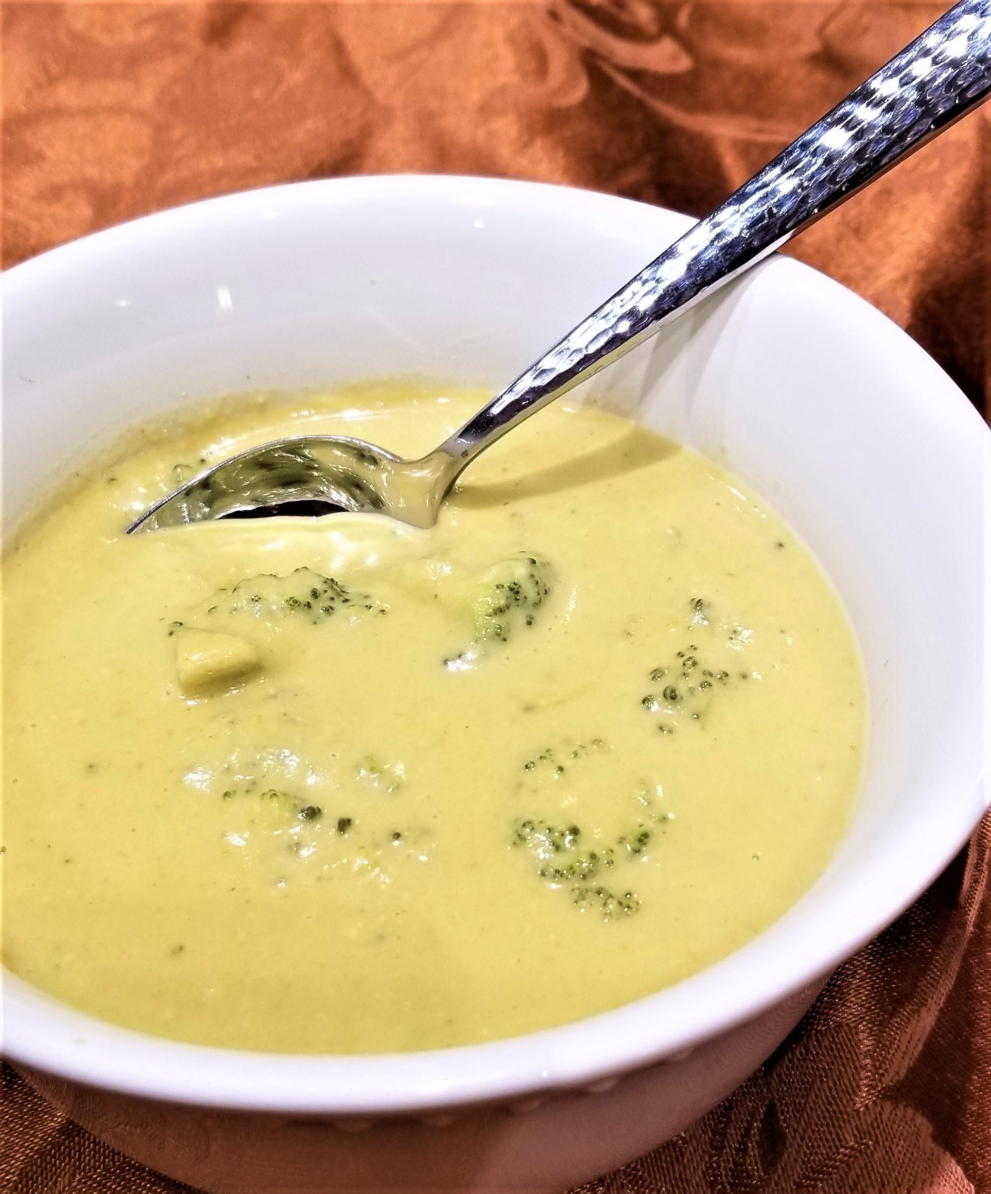 Cheesy Broccoli Soup is the chosen one - The Hamptons Vegan