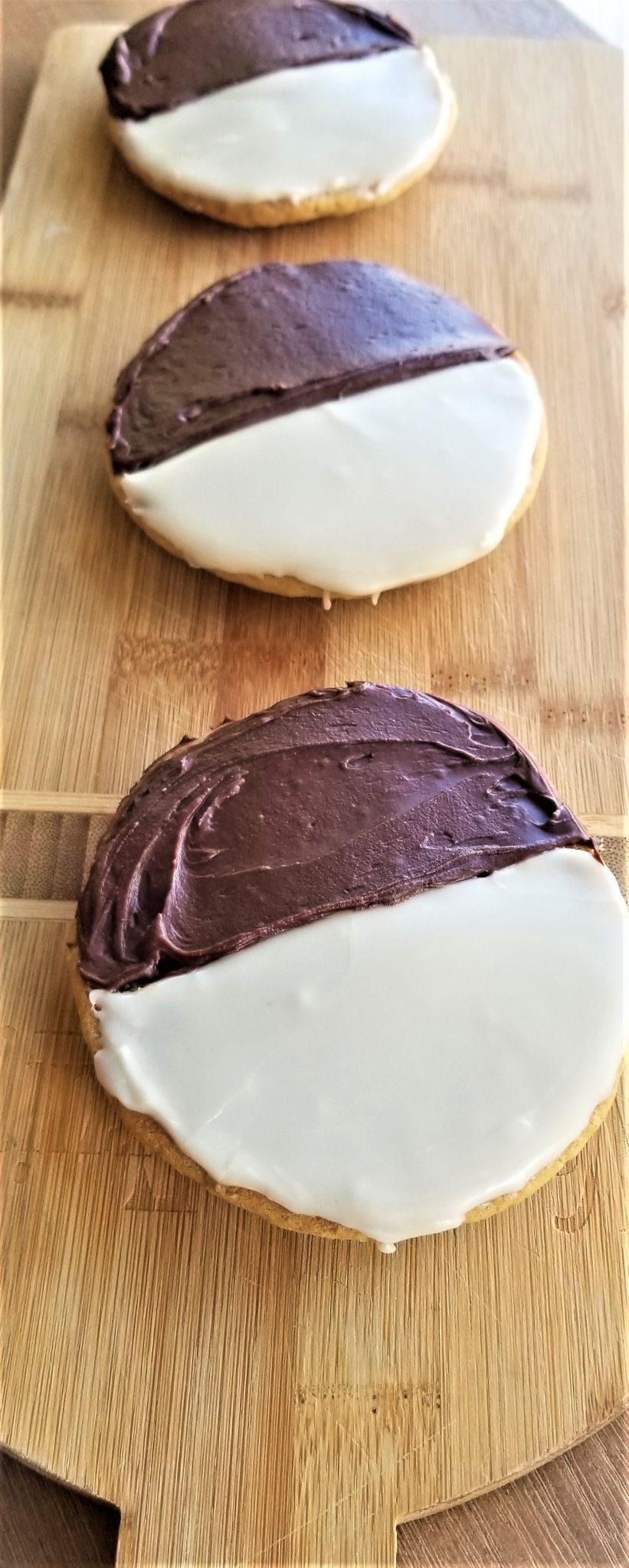 Happy Half-Moon Cookies for Some Lunar Love