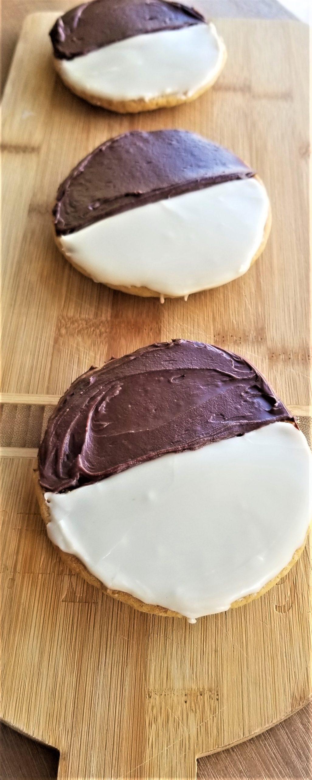 Happy Half-Moon Cookies for Some Lunar Love